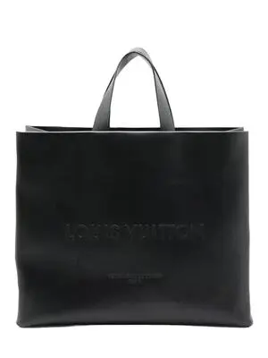 LOUIS VUITTON 2021-2026 Calfskin Shopper Tote Mm - Black