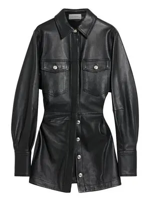 SPORTMAX Tobia Leather Jacket
