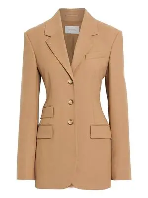 Sportmax Opice Wool-blend Blazer - Sand