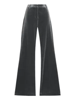 Etro Cotton-blend Velvet Flared Pants - Storm Blue