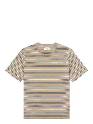 Mr P. Striped Cottonjersey Tshirt - Neutral