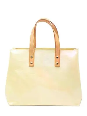 LOUIS VUITTON 2007 Monogram Vernis Reade Pm Handbag - White