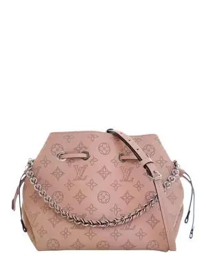 LOUIS VUITTON 2021 Monogram Mahina Bella Satchel - Pink