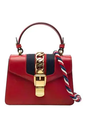 Gucci 2016-2026 Mini Sylvie Satchel - Red