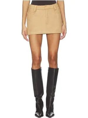 NAKEDVICE The Brooklyn Skirt - Tan