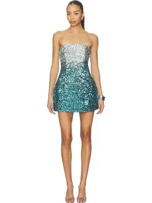 Retrofete Tancy Dress - Seychelle & Teal Ombre
