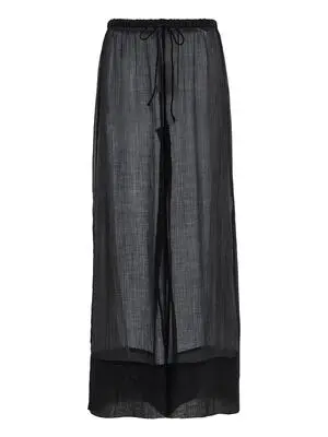 ELCE Sienna Wide Leg Pants - Black