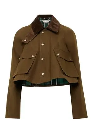 JW Anderson Cotton Barn Jacket Olive