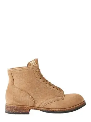 Visvim Brigadier Folk Suede Lace-up Boots - Neutrals