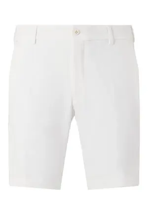 Peter Millar Surge Straight-leg Tech-jersey Golf Shorts - White
