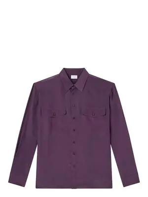 Saint Laurent Voile Shirt - Purple