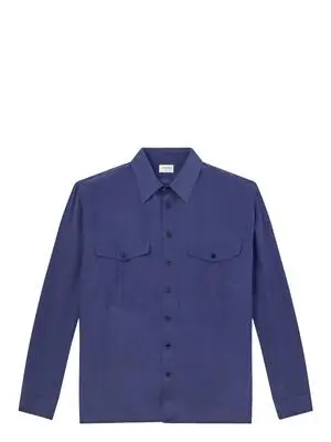 Saint Laurent Voile Shirt - Blue