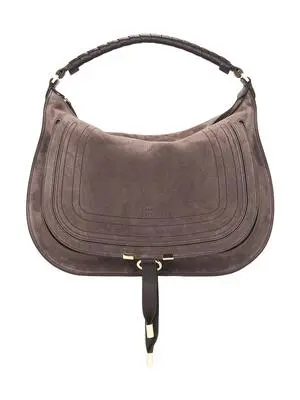 Chloé Marcie Shoulder Bag - Kohl Brown