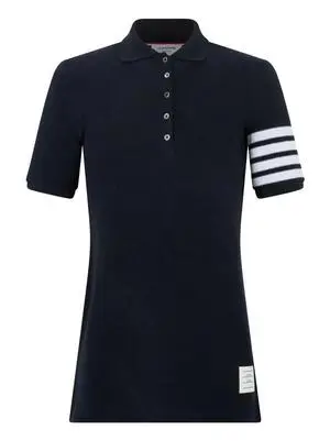 Thom Browne 4-bar Polo Dress - Blue