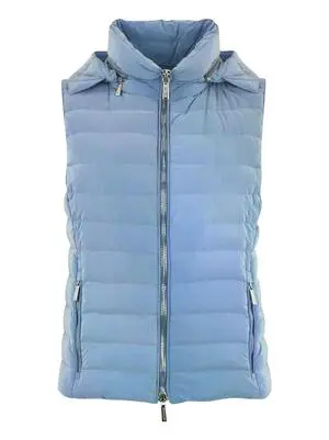 MOORER Tinnari Padded Vest - Blue
