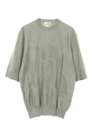 Hermès Selles Crew-neck Top - Green