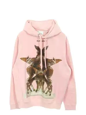 Burberry 2010s Printed Hoodie - Pink