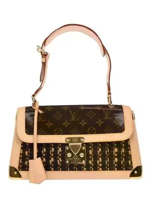 LOUIS VUITTON 2003 Tweedy Monogram Canvas Tote - Brown