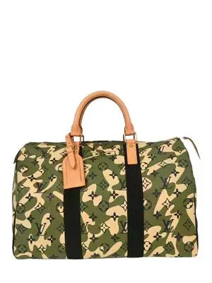 LOUIS VUITTON 2008 35 Speedy Monogram-canvas Tote Bag - Green