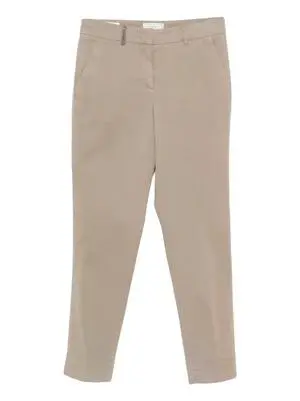 Peserico Straight-leg Trousers - Neutrals