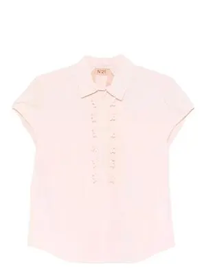 N°21 Ruffled Shirt - Pink