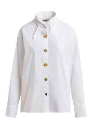 Essentiel Antwerp Tie-collar Shirt - White