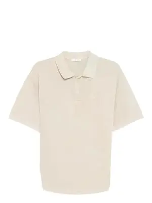 HAIKURE Lacy Polo Shirt - Neutrals