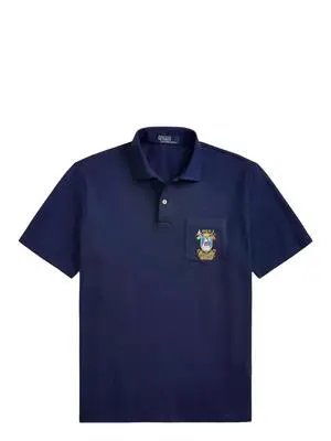 Polo Ralph Lauren Patch-pocket Polo Shirt - Blue