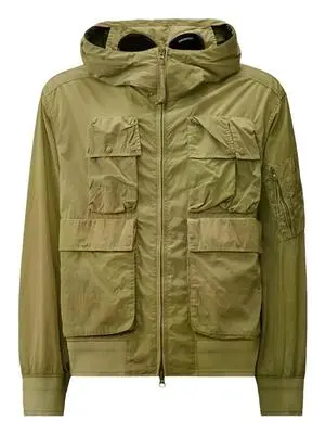 C.P. COMPANY Goggle Multiple-pocket Jacket - Green