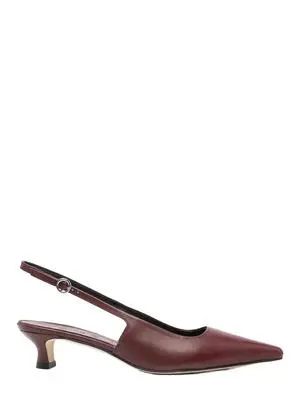 AeydĒ Catrina Point-toe Slingback Pumps - Brown
