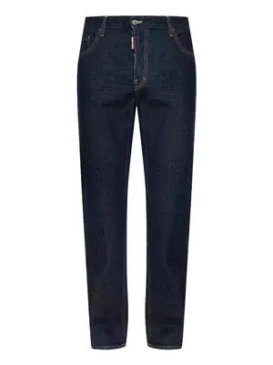 Dsquared2 642 Straight Leg Jeans - Blue