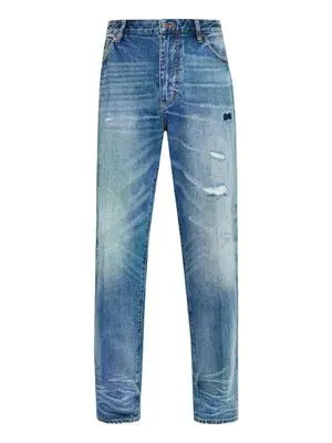 Emporio Armani Distressed Jeans - Blue