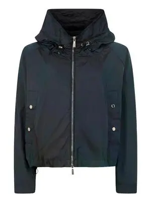 MOORER Hooded Jacket - Blue