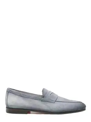 Santoni Carlo Ls Penny Loafers - Grey
