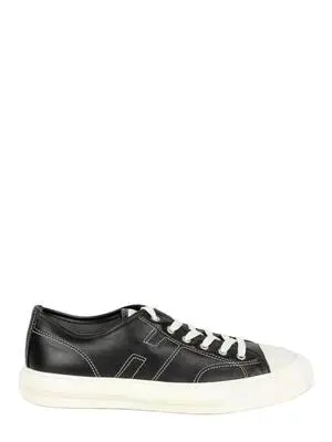 Hogan Rebel Contrast-stitching Sneakers - Black