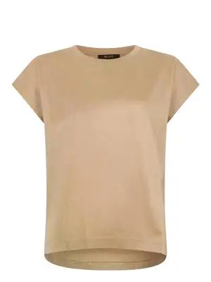 MOORER Short Sleeve T-shirt - Neutrals