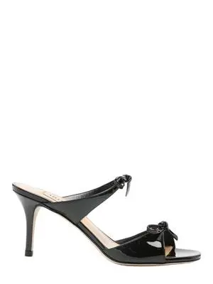 ARTEANA Asti Bow-detail Sandals - Black