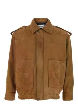 TONYWACK Leather Jacket - Brown
