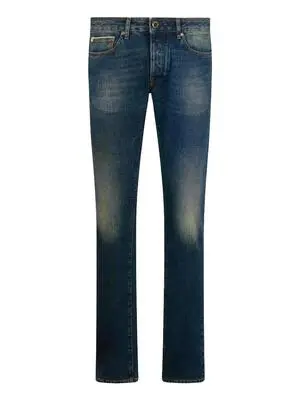 MOORER Five-pocket Jeans - Blue