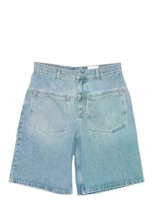 Axel Arigato Logo Denim Shorts - Blue