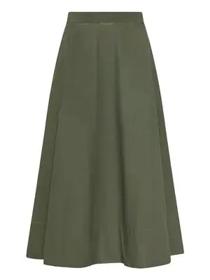 CRUNA Sherise A-Line Midi Skirt