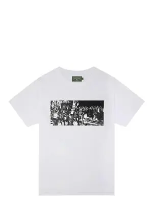 DENIM TEARS Entertainment Short-sleeve T-shirt - White