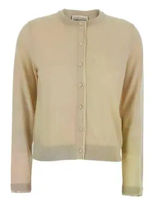 SEMICOUTURE Asuncion Buttoned Knit Cardigan - Neutrals