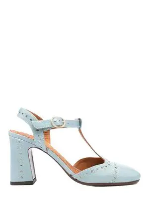 Chie Mihara Cutout Heeled Pumps - Blue