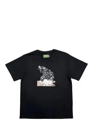 DENIM TEARS Graphic Short-sleeve T-shirt - Black