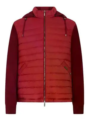 MOORER Hooded Jacket - Red