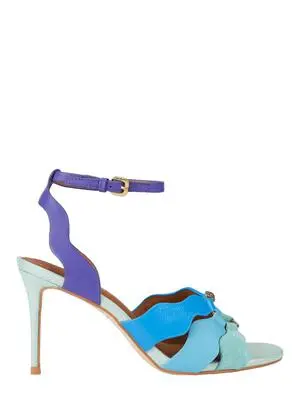 Kurt Geiger Sun Wave Ankle Strap Sandals - Open Blue
