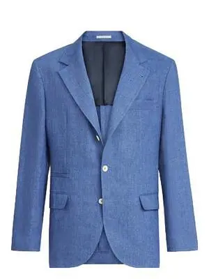 BRUNELLO CUCINELLI Linen Unconstructed Blazer