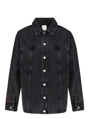 PCFG Pure Cotton Distressed Denim Jacket - Blue