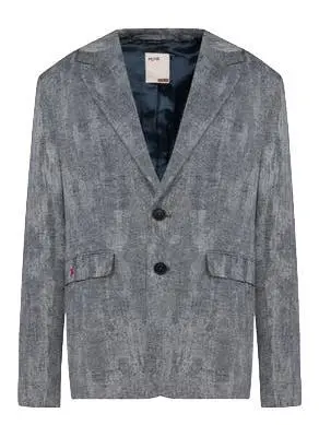 PCFG Pure Linen Free Heaven Linen Suit Blazer - Gray
